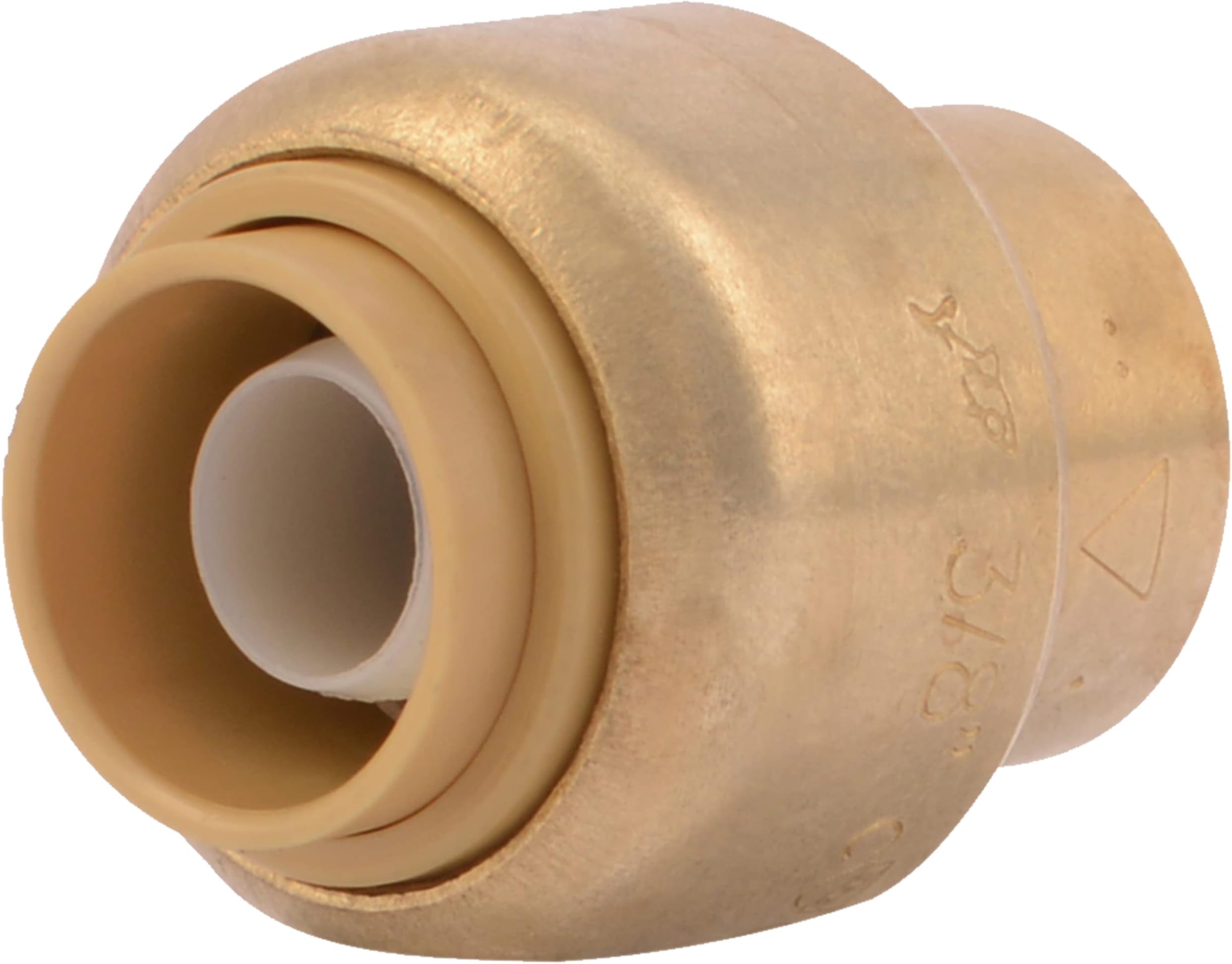 1/2" 10pcs CPVC Pipe Fittings End Cap Plug Slip Adapter Beige (1/2 inch ...