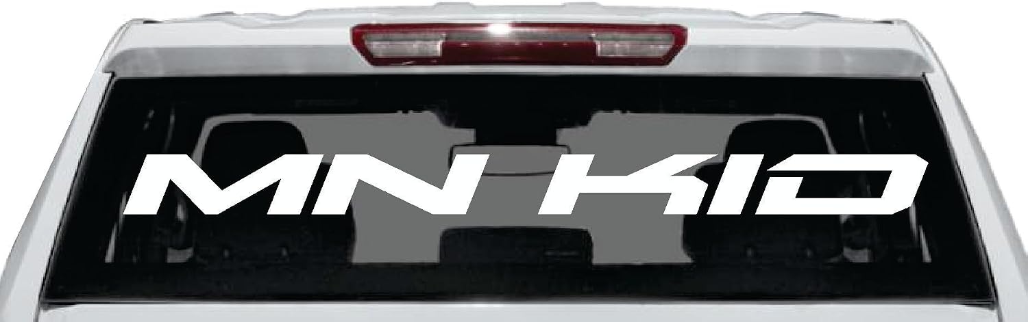 Amazon.com - MN Kid Decal Sticker Car Turbo Diesel Truck 6.5L Minnesota ...
