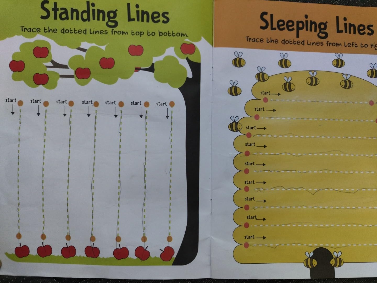 Line Tracing Patterns – Practice Drawing and Tracing Lines and Shapes ...