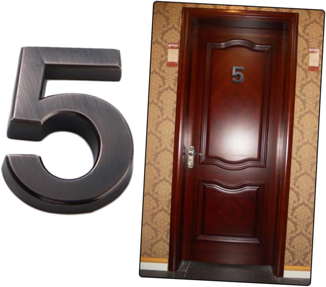 Amazon.com: Homoyoyo Large Metal House Numbers Modern Signboard for ...