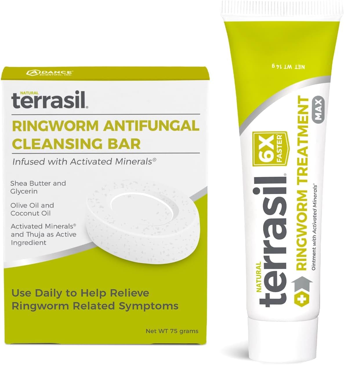 Amazon.com: terrasil Ringworm Treatment 2-Product Kit: Ringworm Cream ...