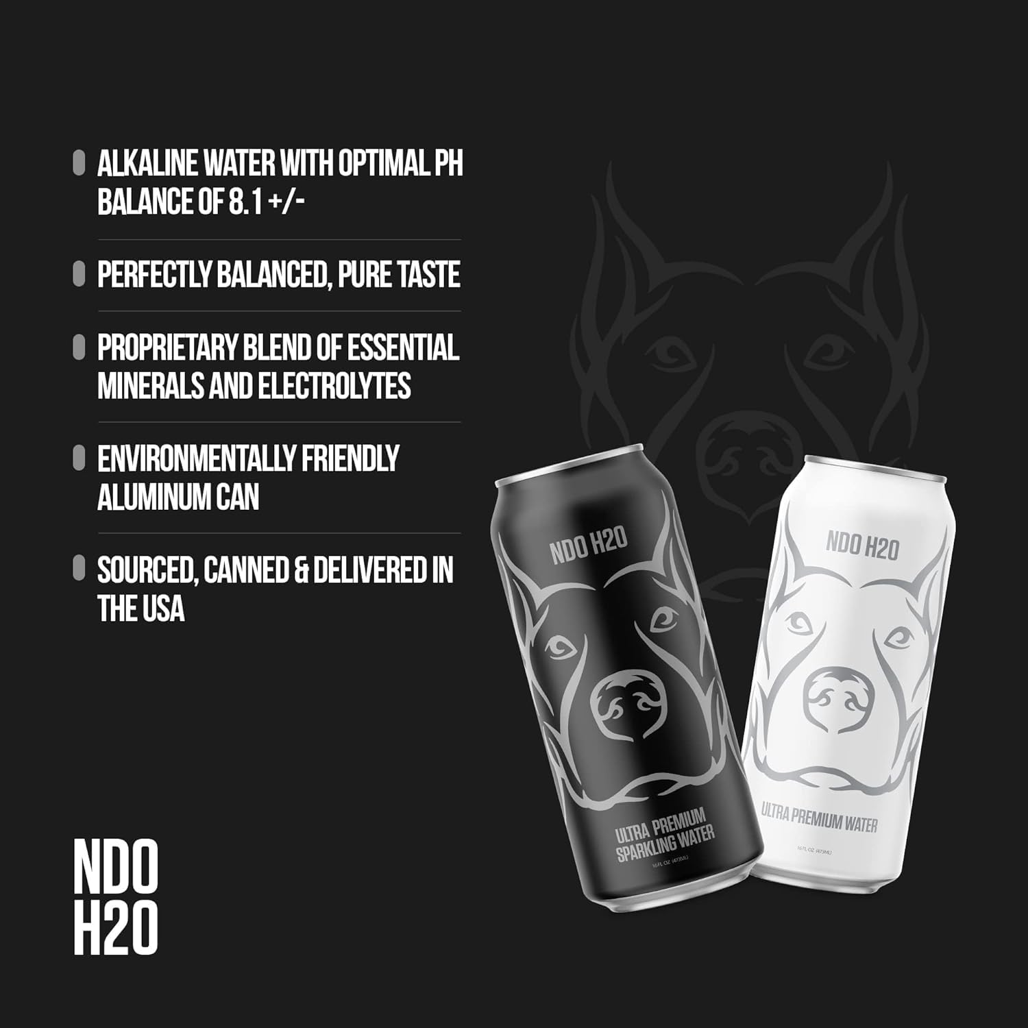 Snapklik.com : No Days Off Premium Sparkling Water (NDO H20), 12 Pack ...