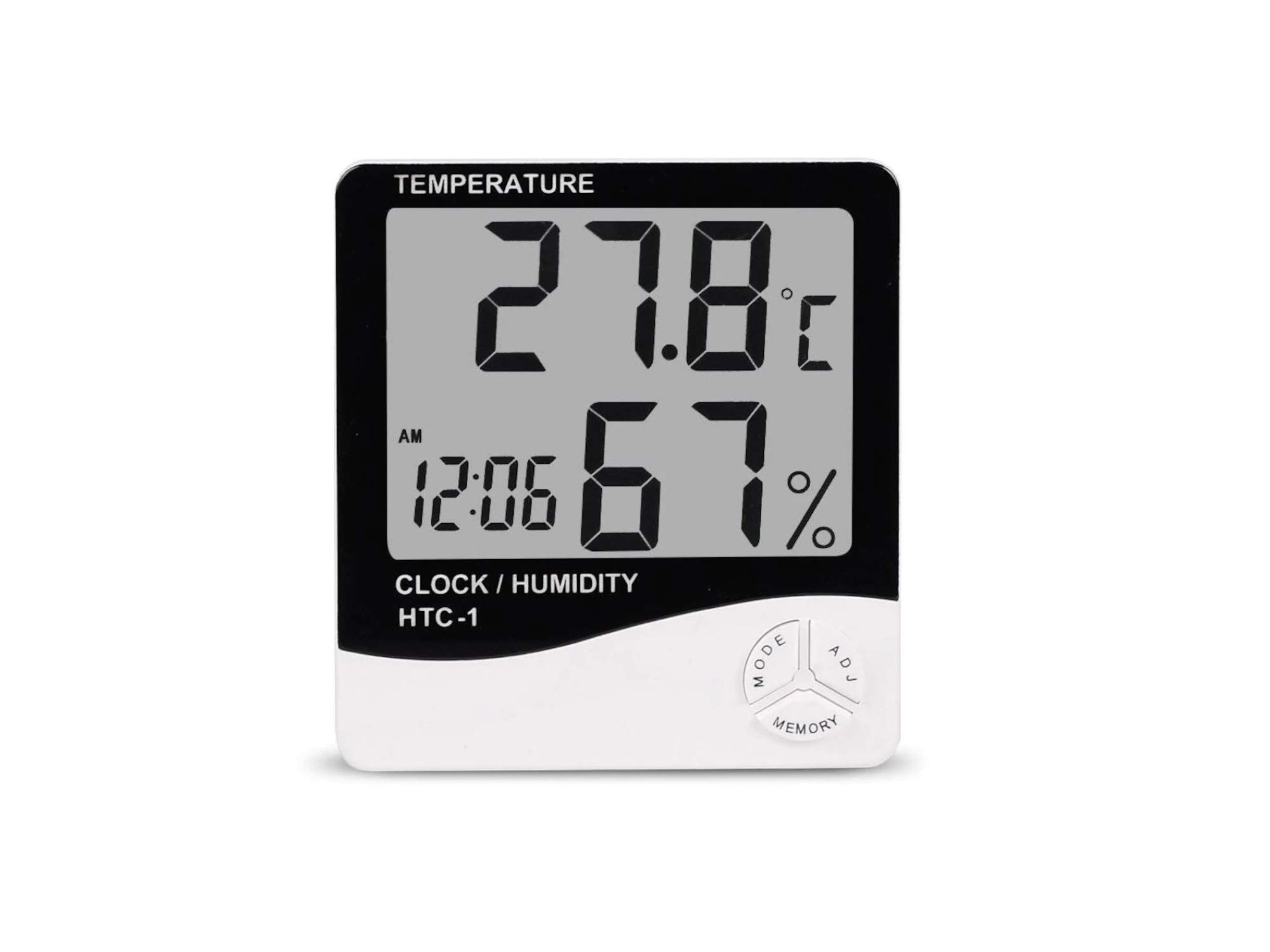 Amazon.com: The Season Essentials Digital Multifunctional Desk Clock ...