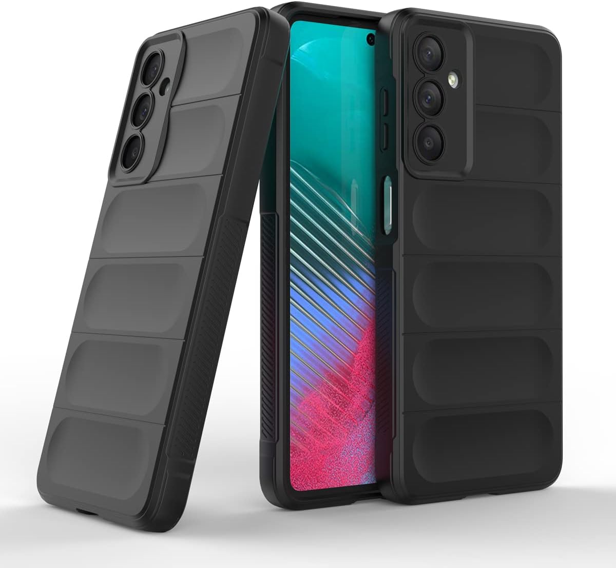 QWYJ Funda para Samsung Galaxy M54 5G Case Uso Rudo, Protector de ...