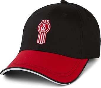 Kenworth Trucks Motors Two Tone Black & Red Slugger Sandwich Hat/Cap at Amazon Men’s Clothing store