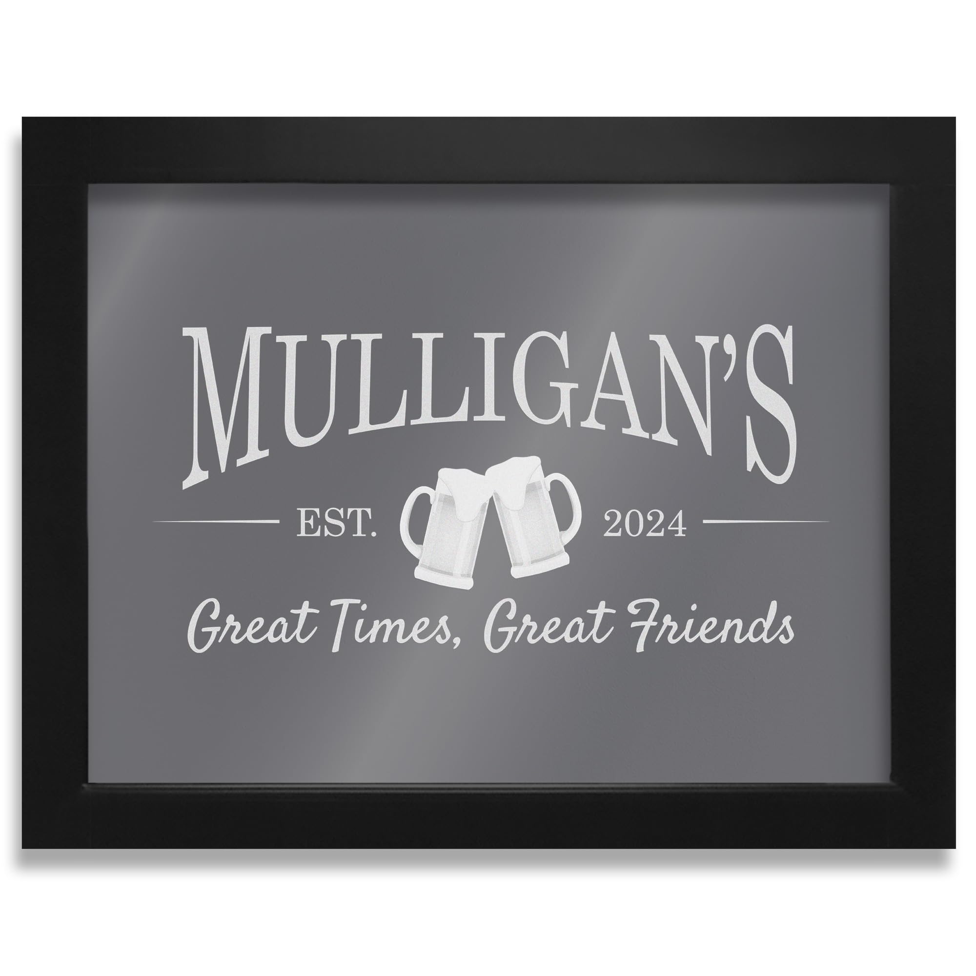 Custom Home Bar Mirrors Looking Glass Gift Mirrors