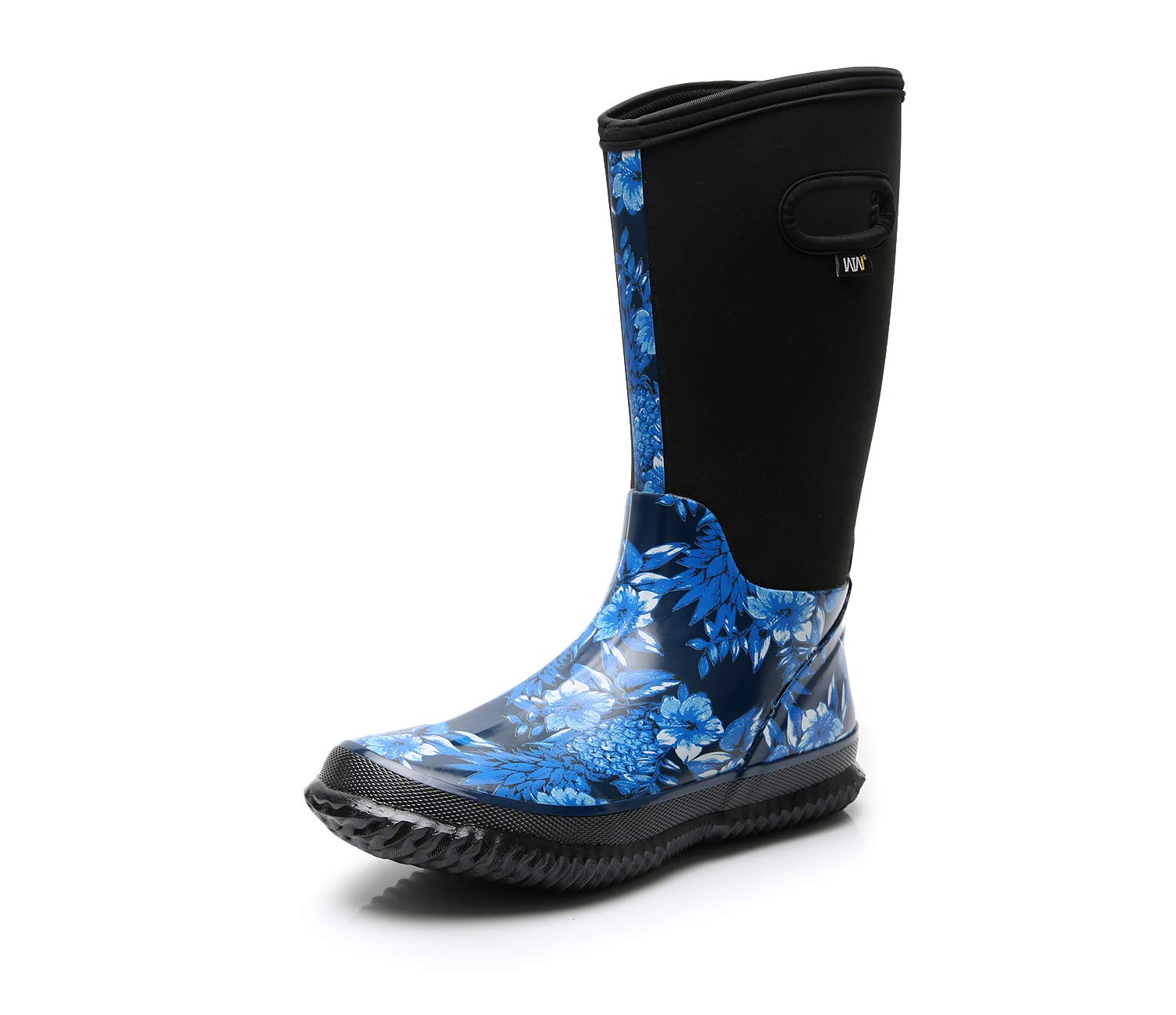 Snapklik.com : Mid Calf Rain Boots For Women - Waterproof Insulated ...