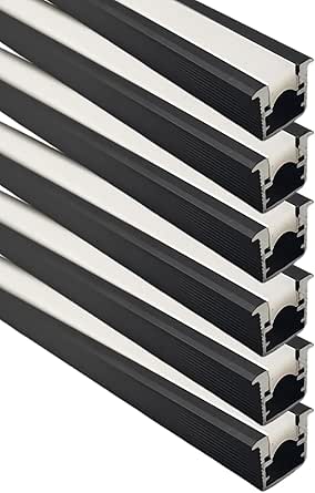 Amazon.com: JARBIH 6PACK 1M Led Aluminum Profile, 10x10mm U Type ...