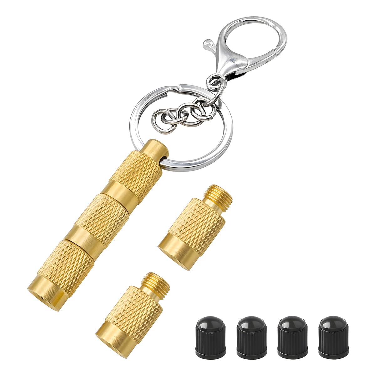 Amazon.com: Mandark Car Tire Deflator Tool, 4 in 1 Brass Vehicle Air ...