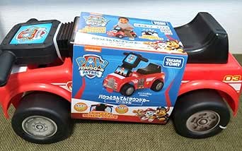 Amazon.co.jp: & Paw Patrol Pow Tot Poop Sound Car Marshall : Toys & Games