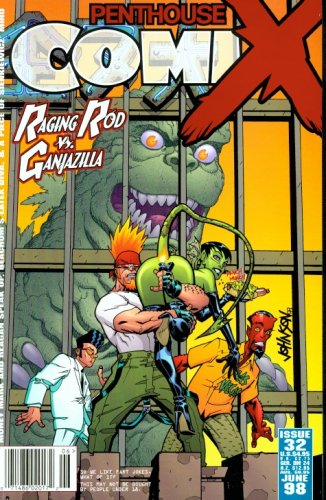 Penthouse Comix (Raging Rod vs. Ganjazilla, #32): Bob Guccione: Amazon ...