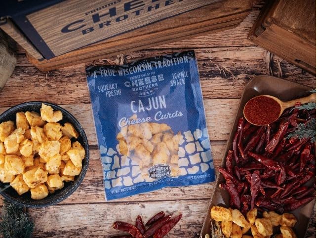 Amazon.com: Cheese Bros Squeaky Fresh Wisconsin Cajun CHEESE CURDS | 4 ...