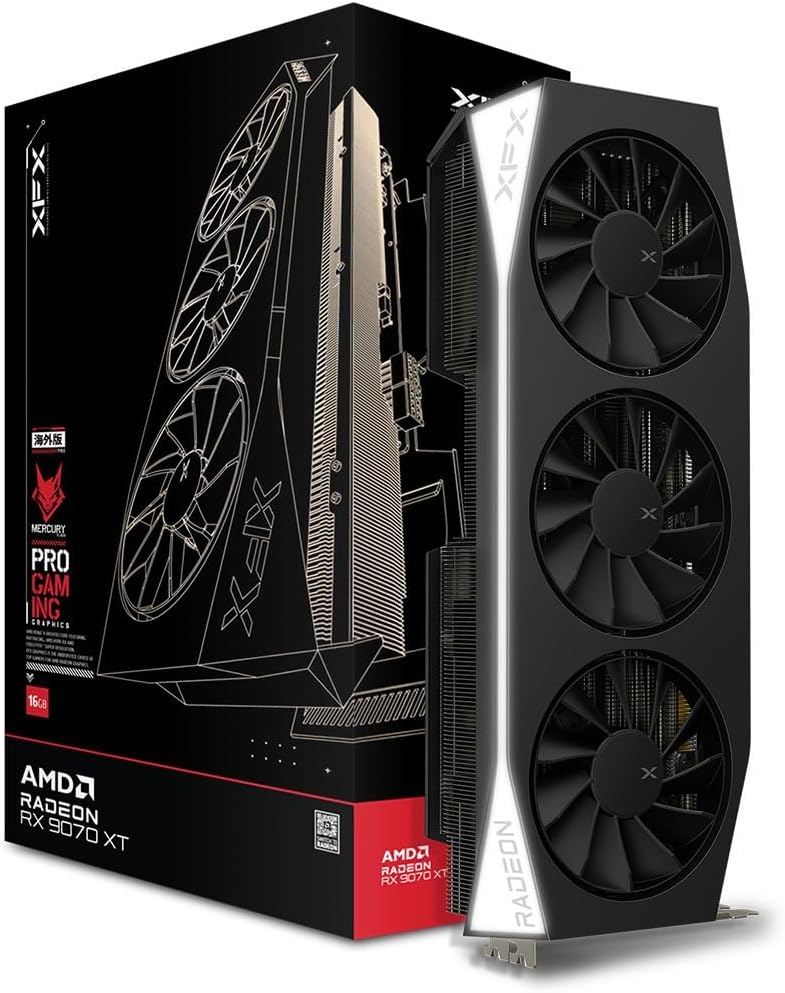 XFX Mercury Radeon RX 9070 XT OC Gaming Edition AMD 16 GB GDDR6 ...