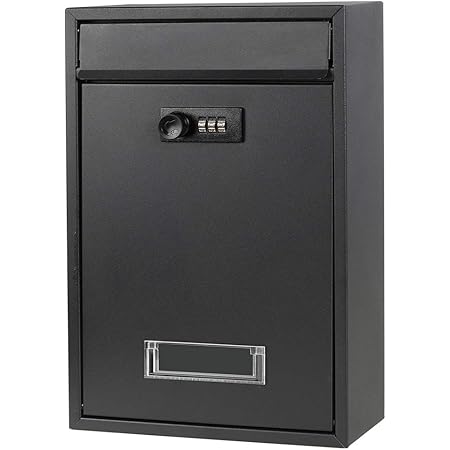 Amazon.com: KYODOLED Locking Wall Mount Mailbox,Mail Boxes Outdoor with ...