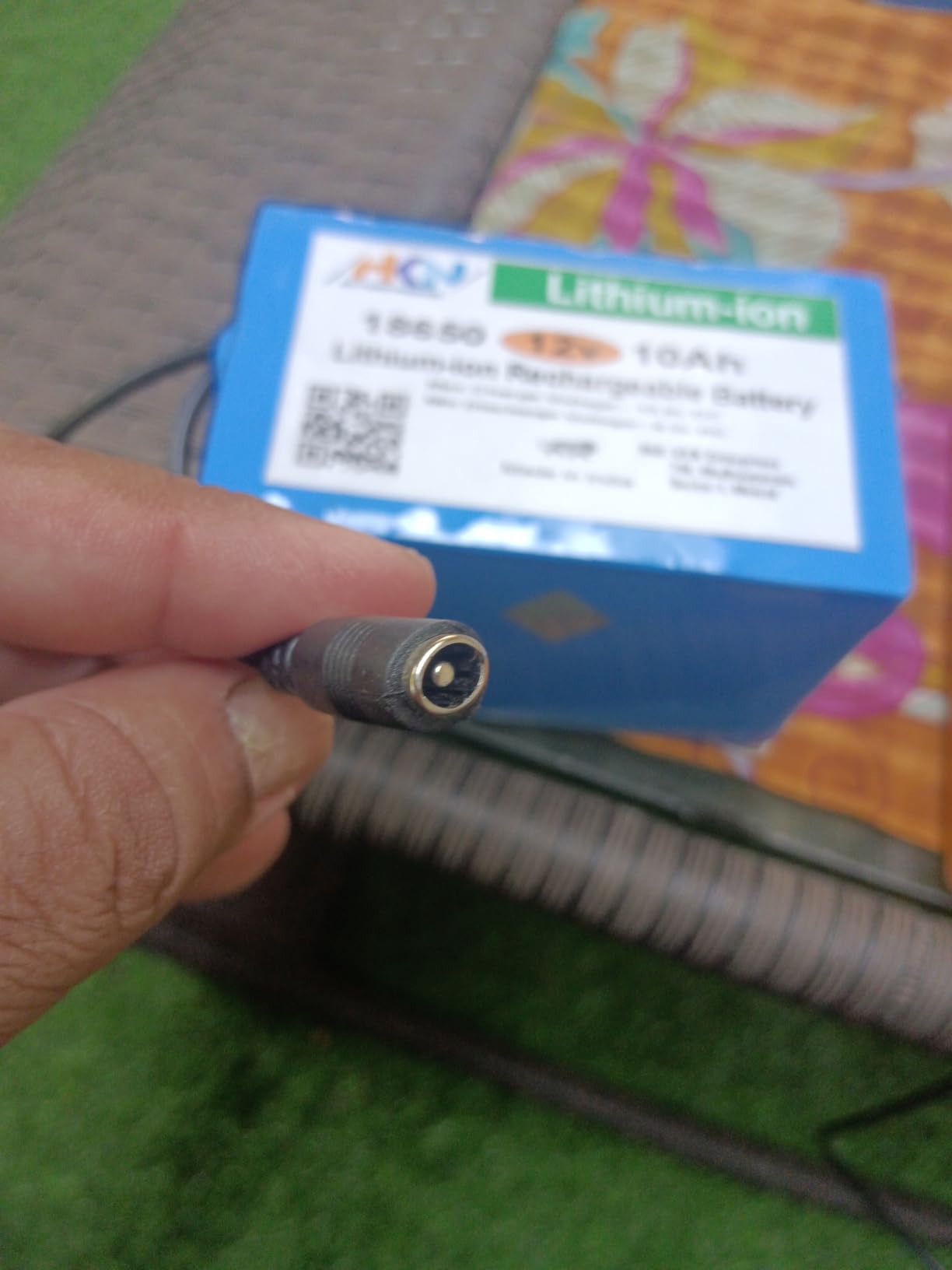 HKN Enterprises Lithium Battery 12V 10Ah Rechargeable Pack