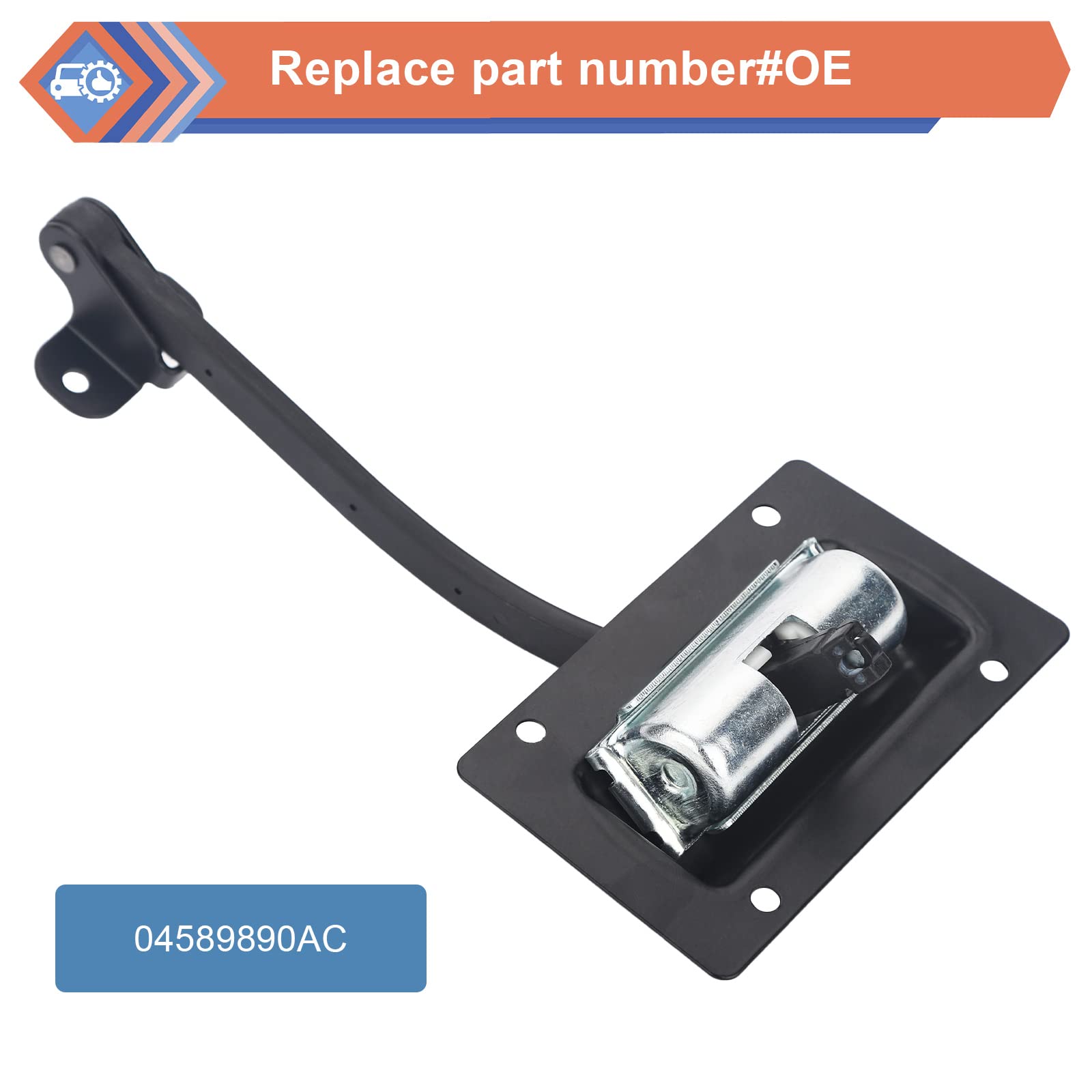 ZONFANT Car Rear Trunk Door Gate/Tailgate Check Strap Retaining Arm ...