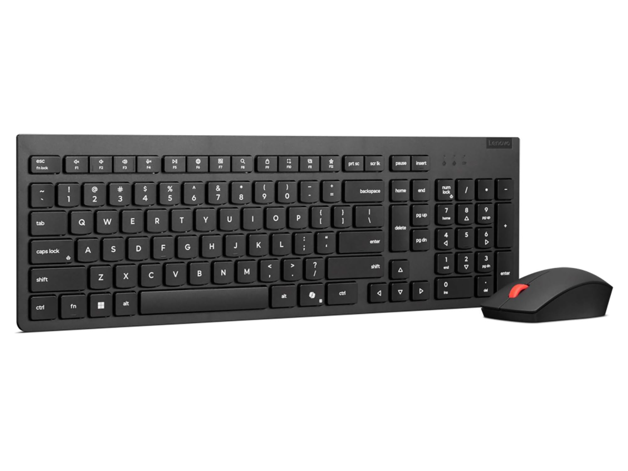 Amazon.com: Lenovo Essential Wireless Keyboard & Mouse Combo Gen 2, 2.4 ...