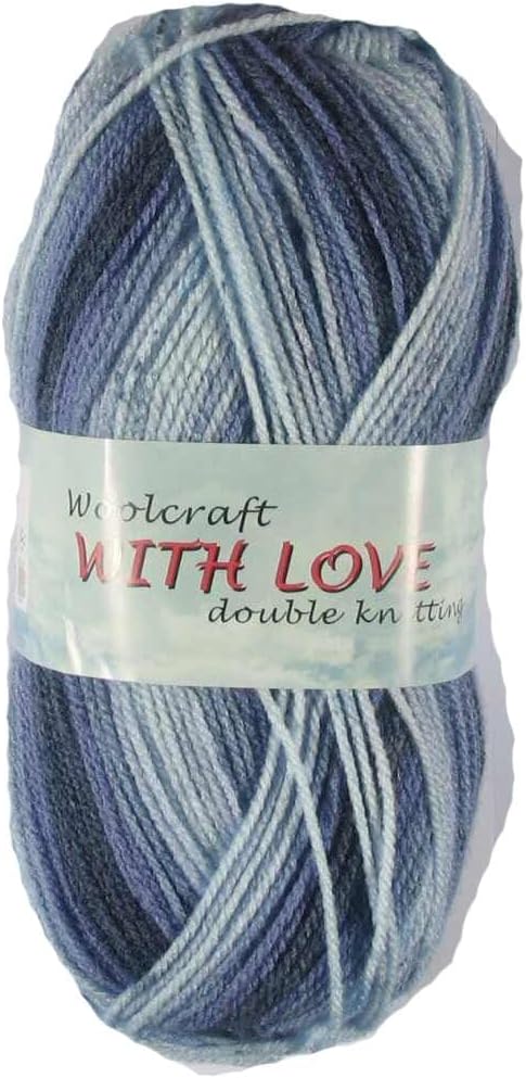 WoolCraft with Love DK Knitting & Crochet Yarn is a Soft, Self ...