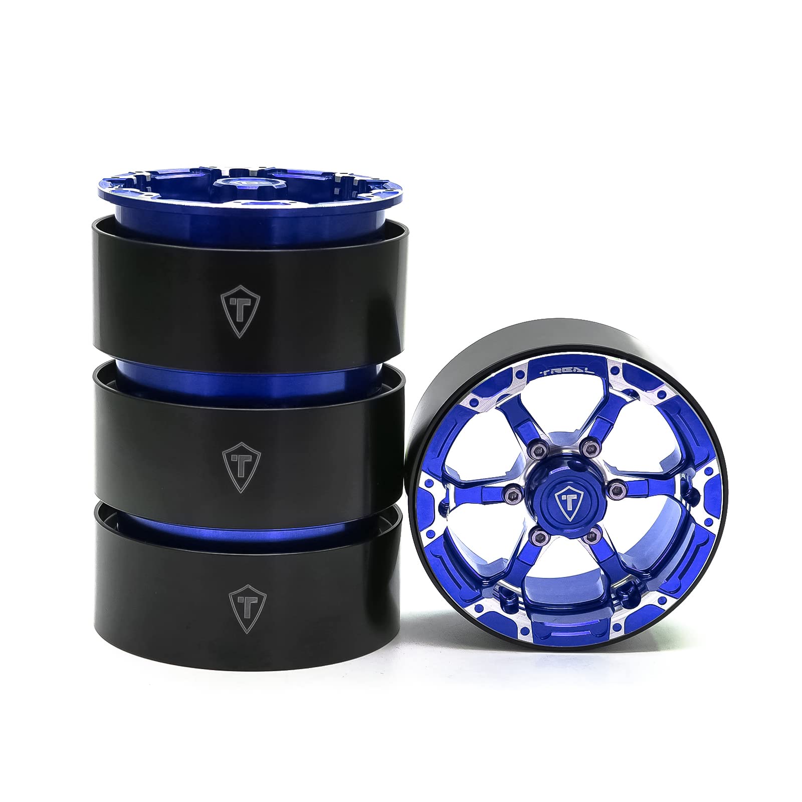 Snapklik.com : TREAL 1.9 Beadlock Wheels, Six-Spoke Amazing Look,Top ...