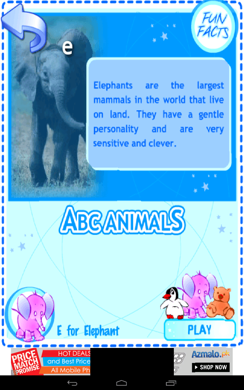 Learn ABC and About Animals - App on Amazon Appstore