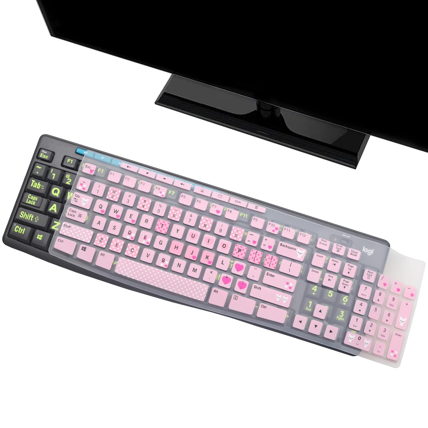 Waterproof Keyboard Protector Ultra Thin Silicone Keyboard Cover For ...