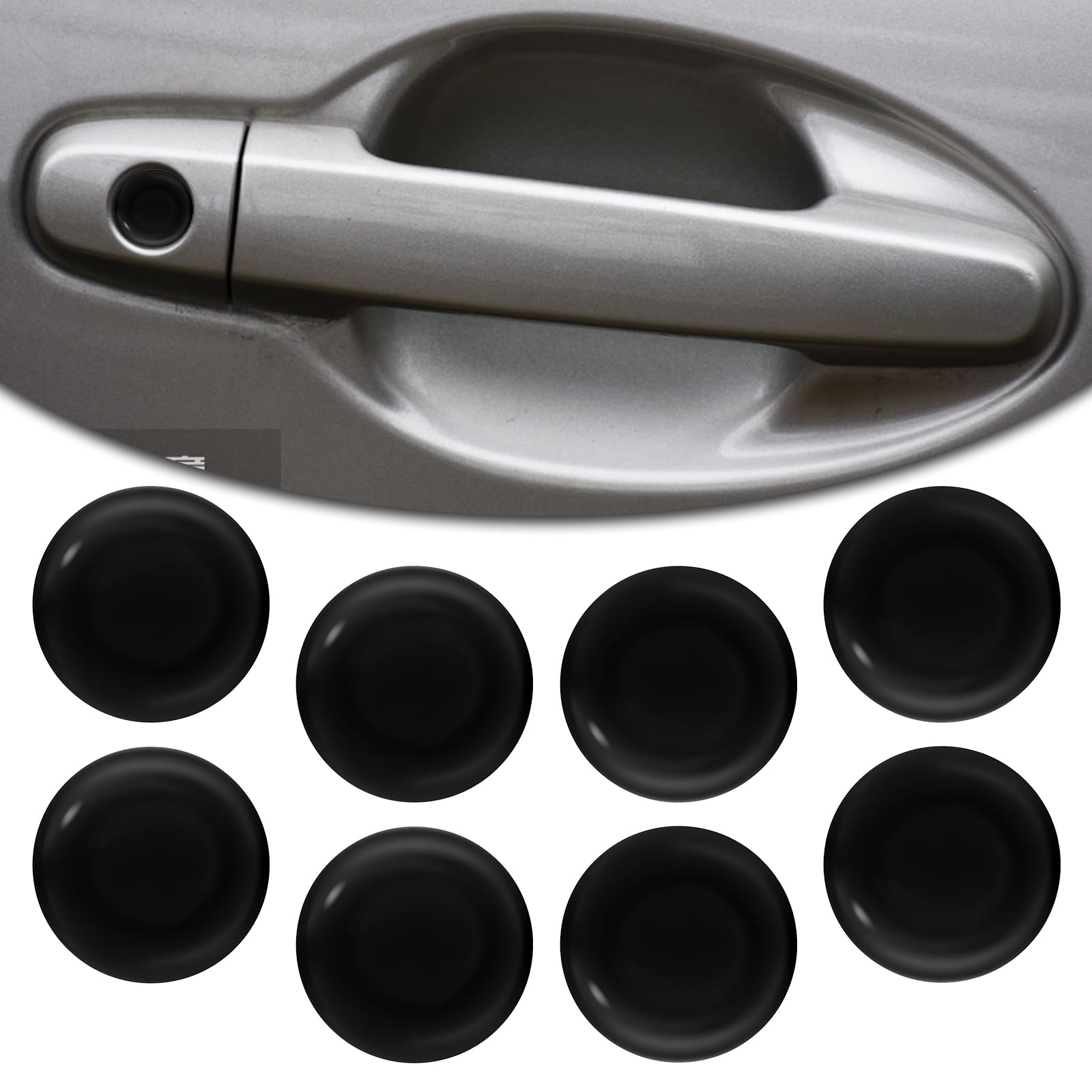 Amazon.com: TIESOME 8 PCS Car Key Hole Cover, Plastic Keyhole Scratch ...