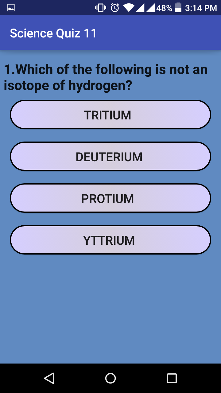 science quiz - App on Amazon Appstore