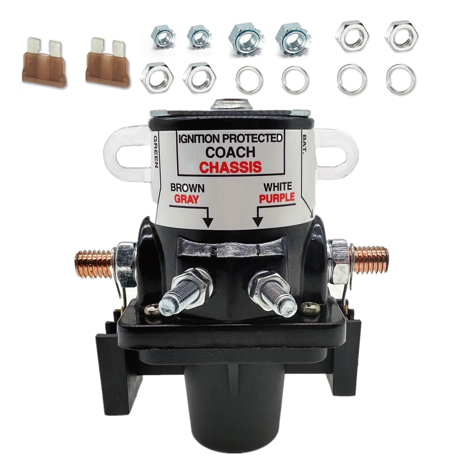 Amazon.com: Upgrade Battery Disconnect Relay 0100055000 01-00055-000 ...