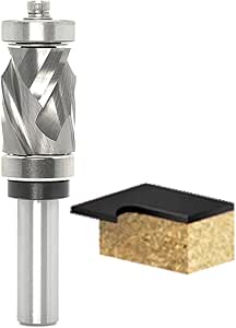 Akylin Ultra-Perfomance Compressiom Spiral Flush Trim Router Bit 1/2 ...