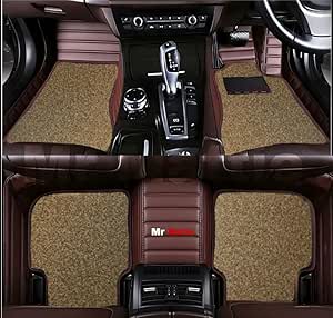 Mr Mattie 9D Car Foot Mat for Mercedes E Class 2015 | Premium Leatherette Imparts Luxurious ...