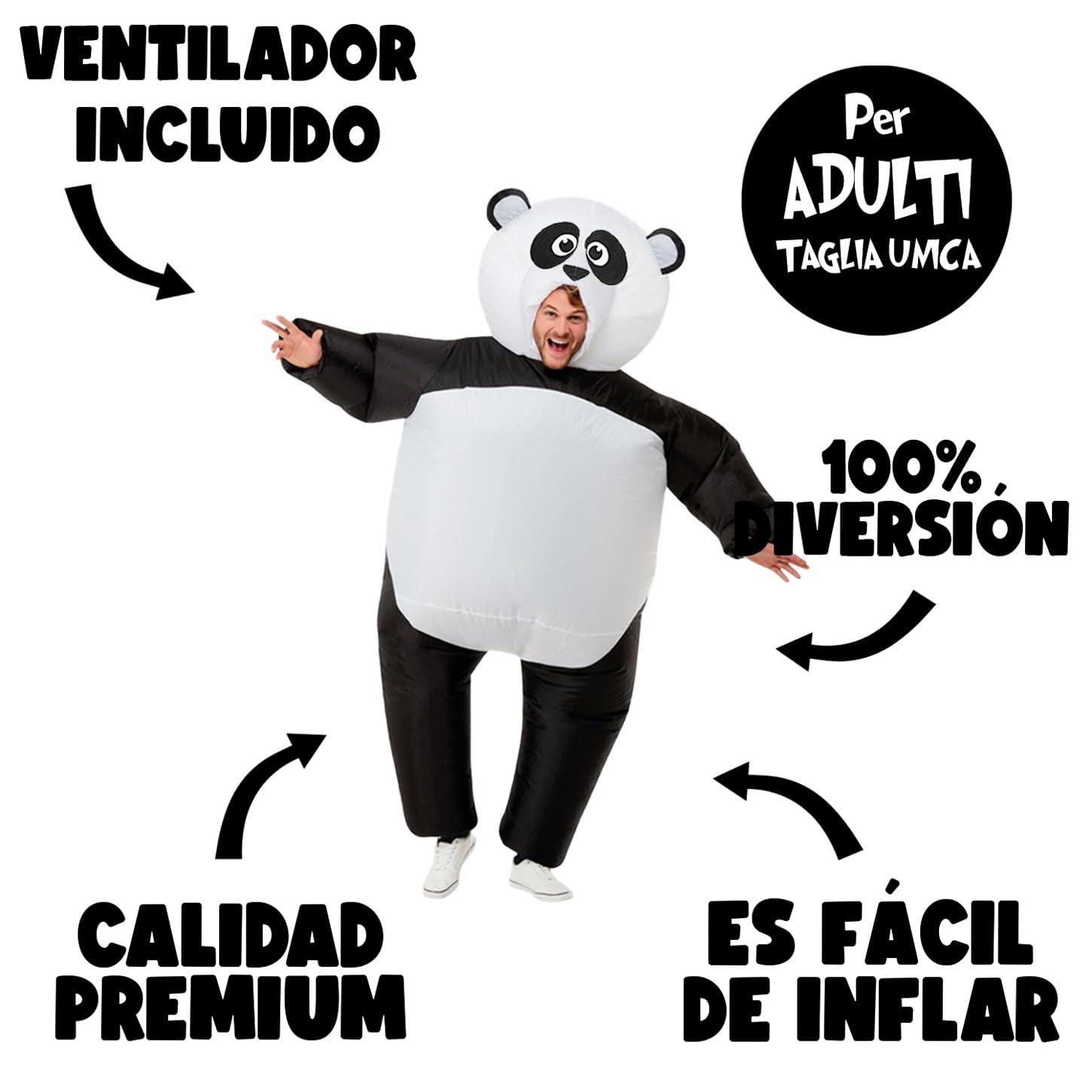 Costume Da Panda Realistico