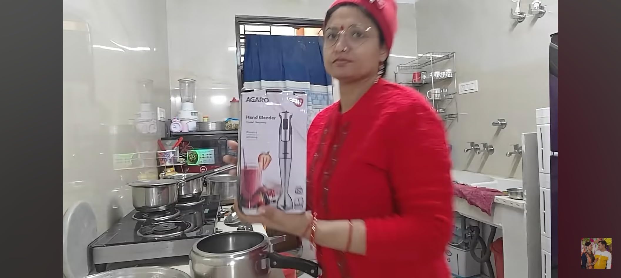 Buy AGARO Regency Hand Blender, 600W, Variable Speed Modes & Speed ...