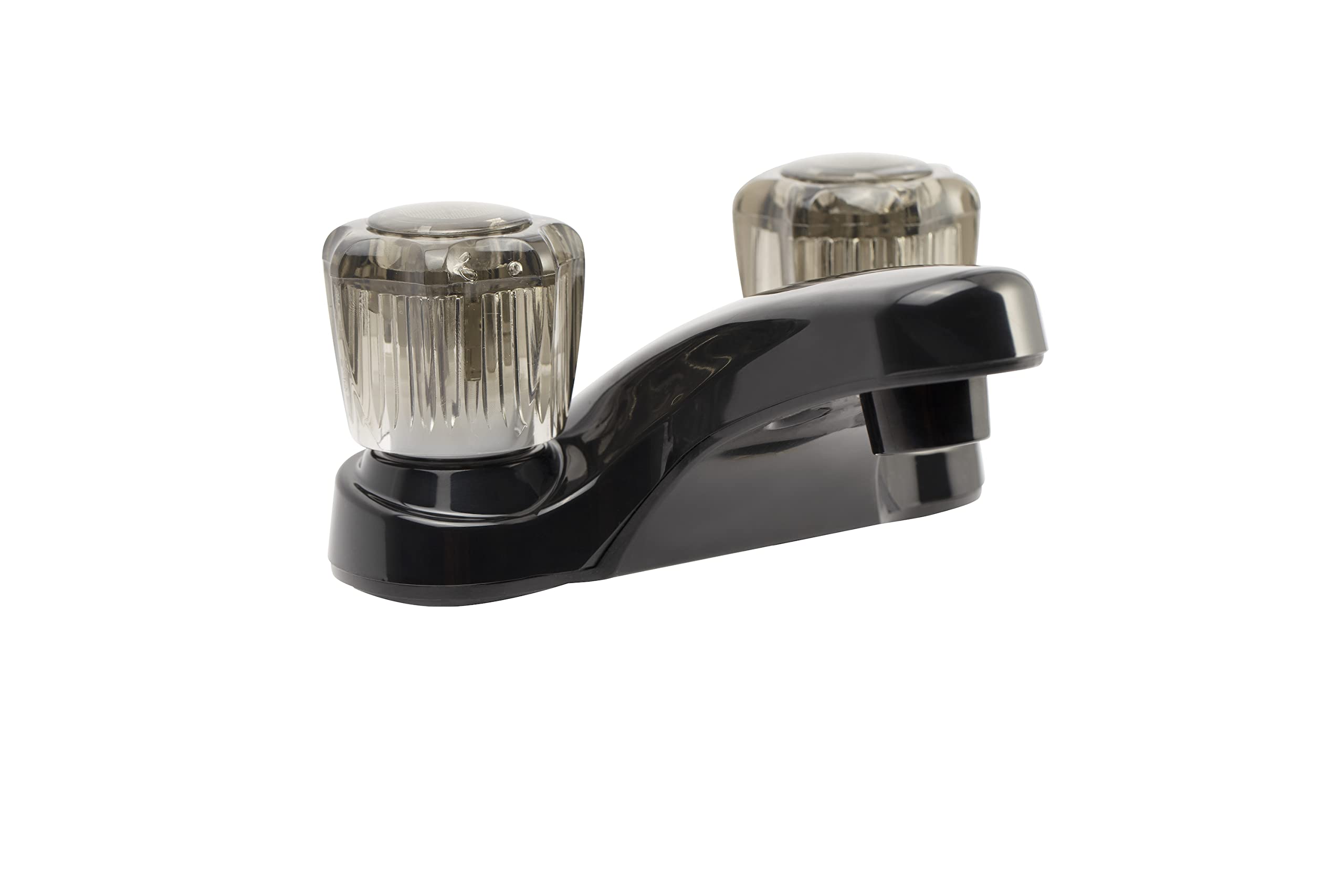 Amazon.com: Dura Faucet RV Lavatory Faucet w/Smoked Acrylic Knobs ...