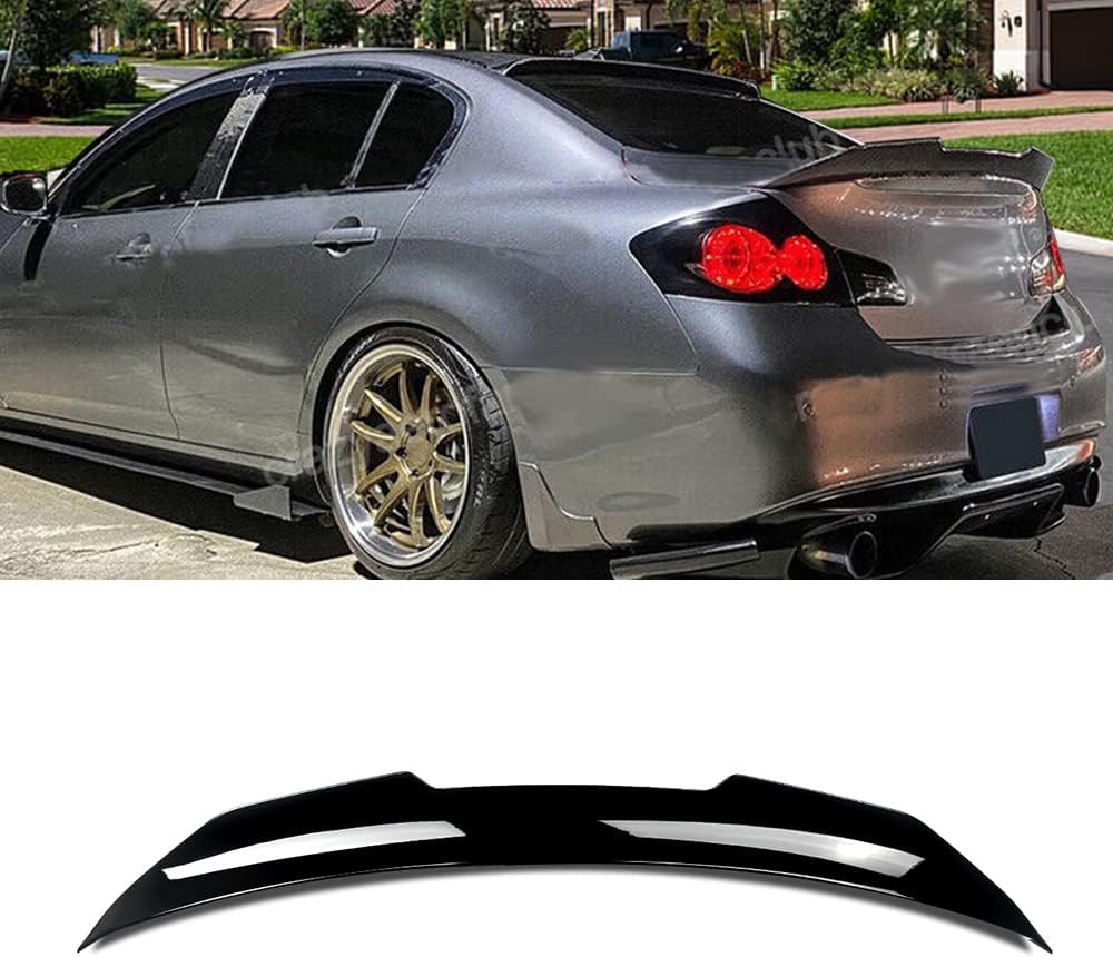 Amazon.com: MIC Rear Trunk Spoiler Wing Compatible with 2007-2015 Infi ...
