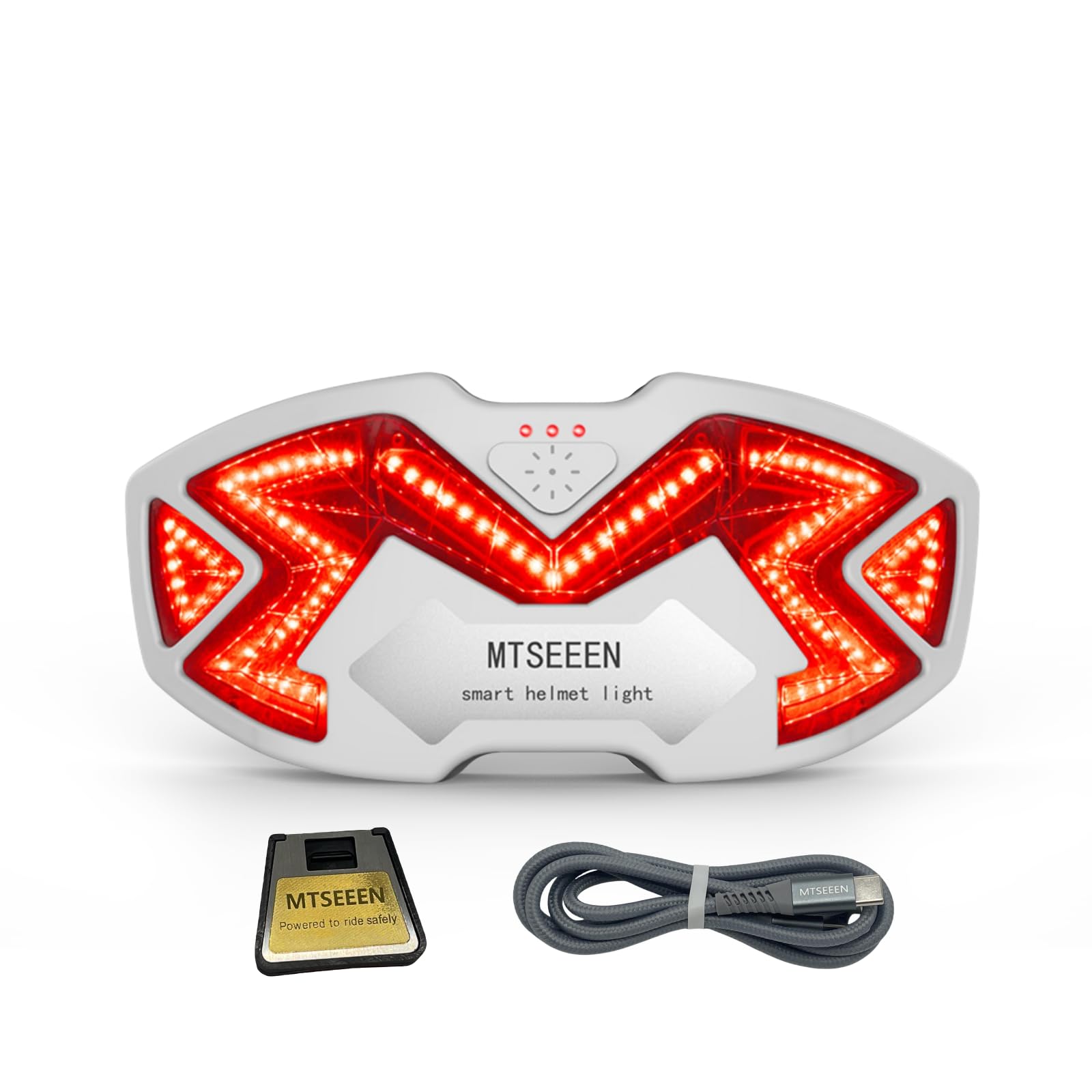 Amazon.com: Helmet Light for Motorcyle，MTSEEEN Brand, White Color ...