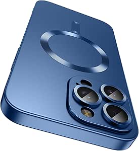 Amazon.com: LEKEVO Magnetic for iPhone 16 Pro Max Case [Compatible with MagSafe][Built-in Camera ...