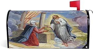 Amazon.com: Christian Jesus Christ Son of God Magnetic Mailbox Cover ...