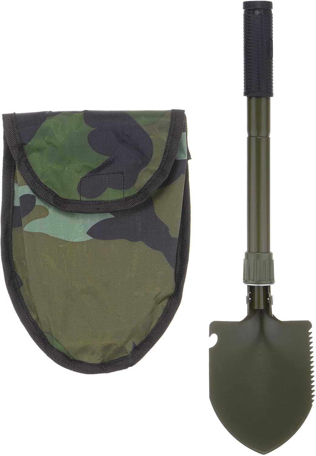 Amazon.com : HARFINGTON Multifunctional Folding Camping Shovels 41cm ...