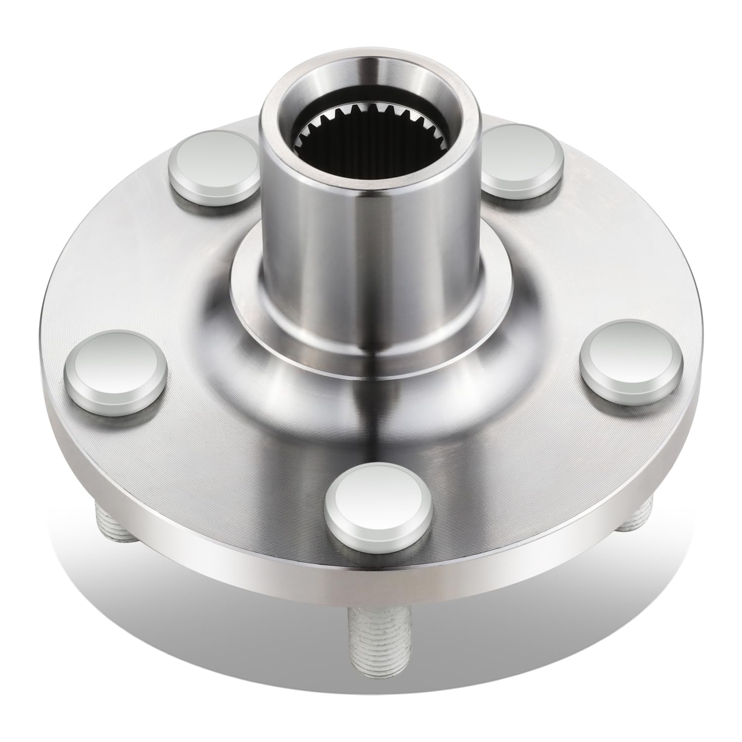 DNA MOTORING Front Wheel Bearing Hub Assembly w/C-Clip, Axle Nut ...