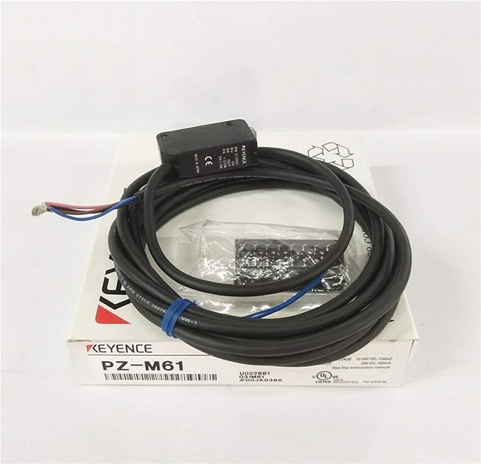 Amazon.co.jp: アンプ内蔵型光電センサ PZ-M61 PZ-V/M シリーズ 角型 回帰反射型 ケーブルタイプ NPN PZM61 : 産業・研究開発用品