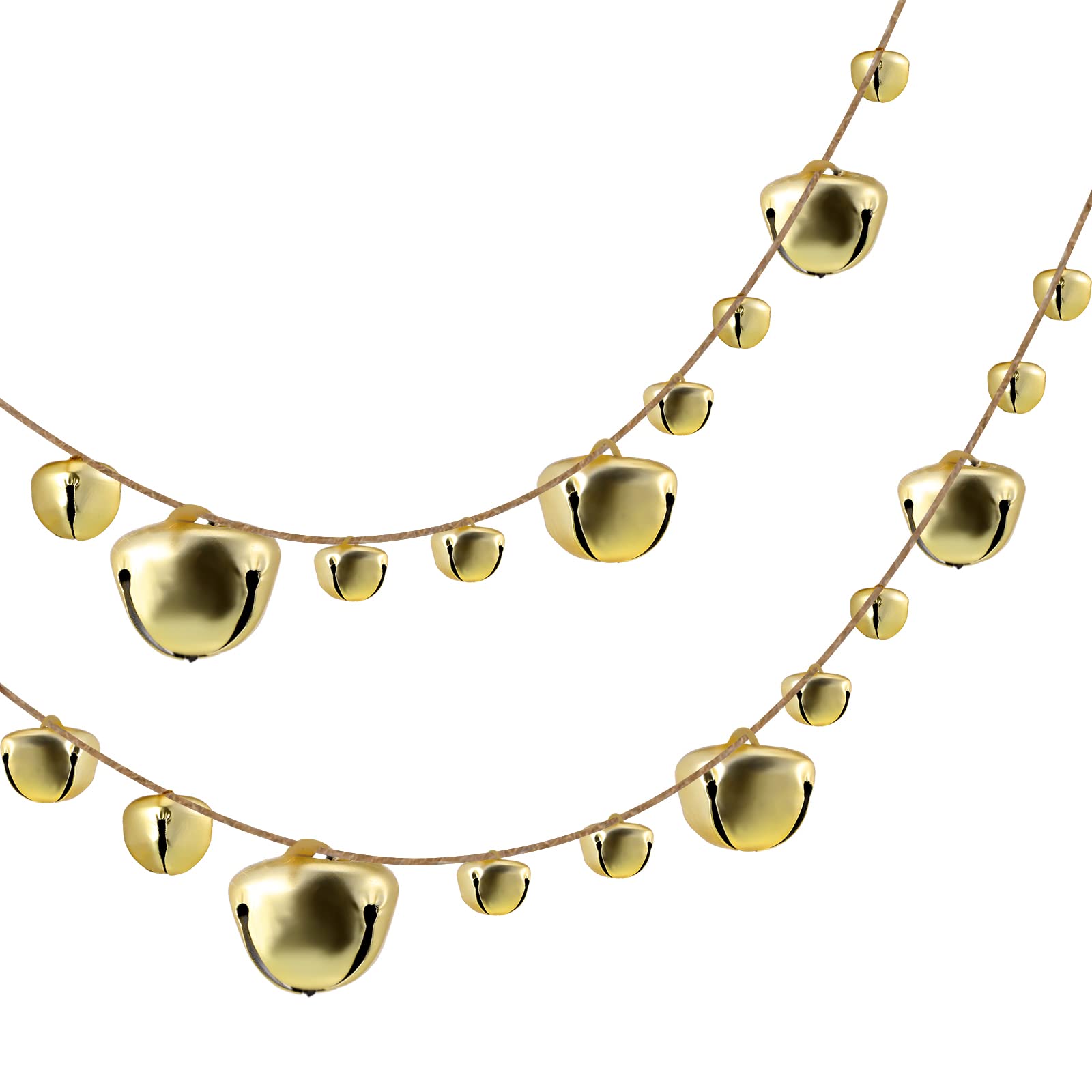 Jingle Bell Garland Gold Jingle Bell Garland – Jollity & Co