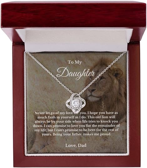 Amazon To My Daughter Necklace Father Daughter Necklace Father Amazon To My Daughter Necklace Father Daughter Necklace Father
