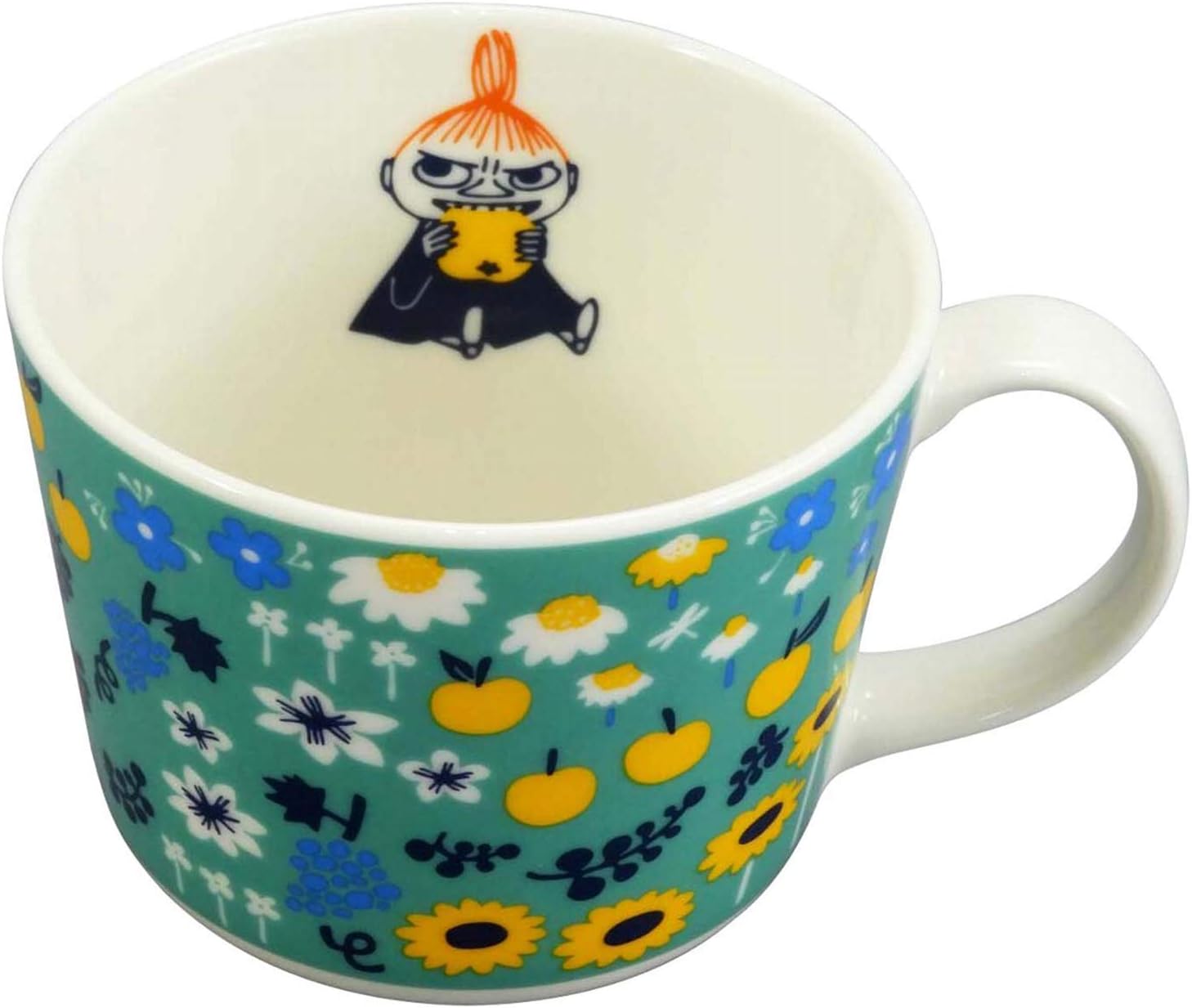 Yamaka Shoten Moomin MM4003-310 Mug, Mini, Little My Blue, Approx. 8.5 ...