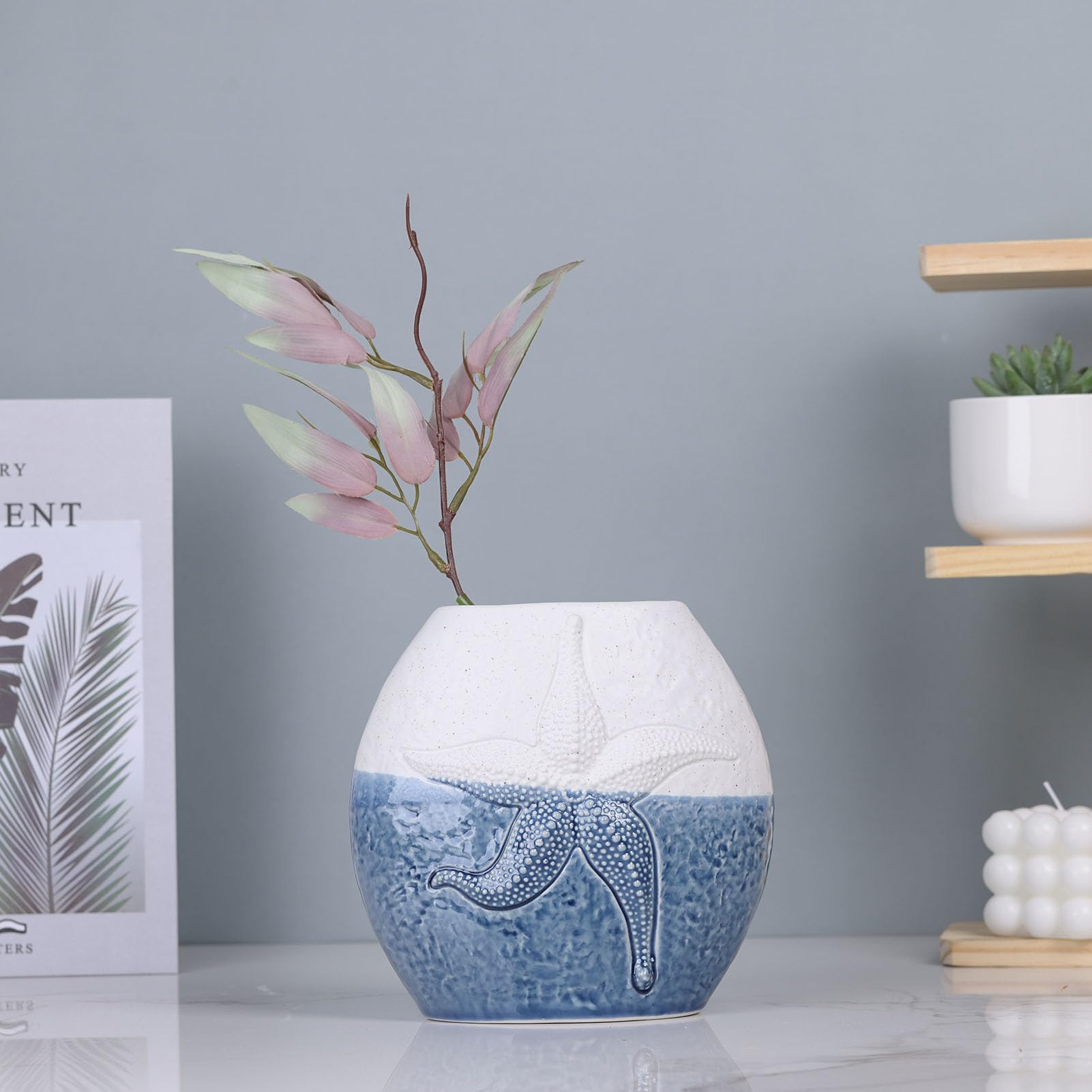 Ocean Theme Decorating Vases 100 Floating White Seashells White Coral