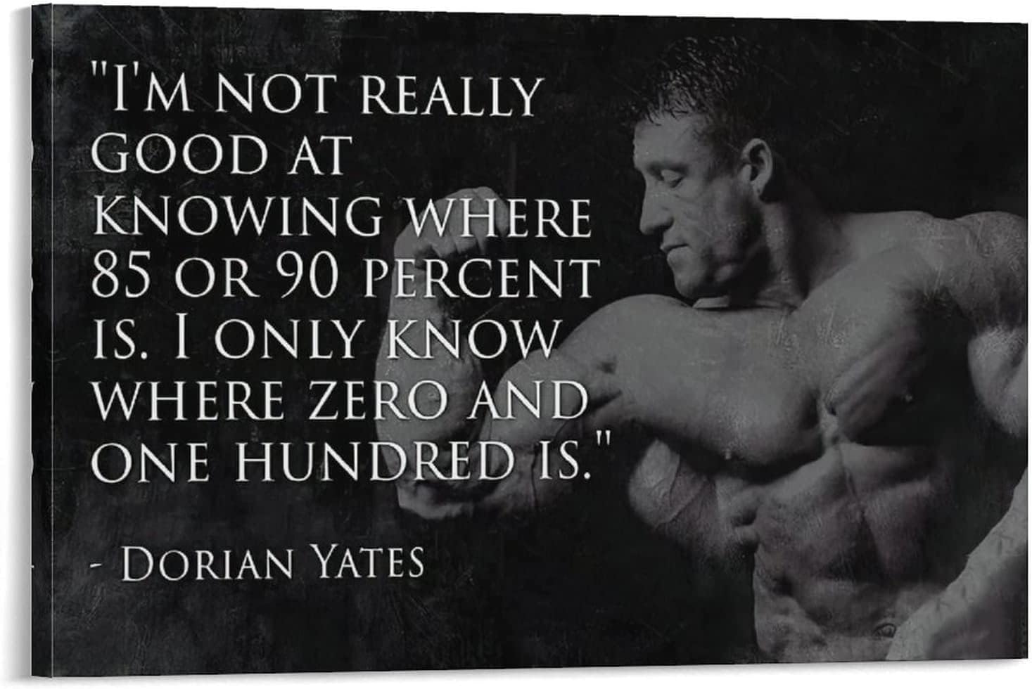 Amazon.com: Bodybuilding Poster Dorian Yates Poster Bodybuilding ...