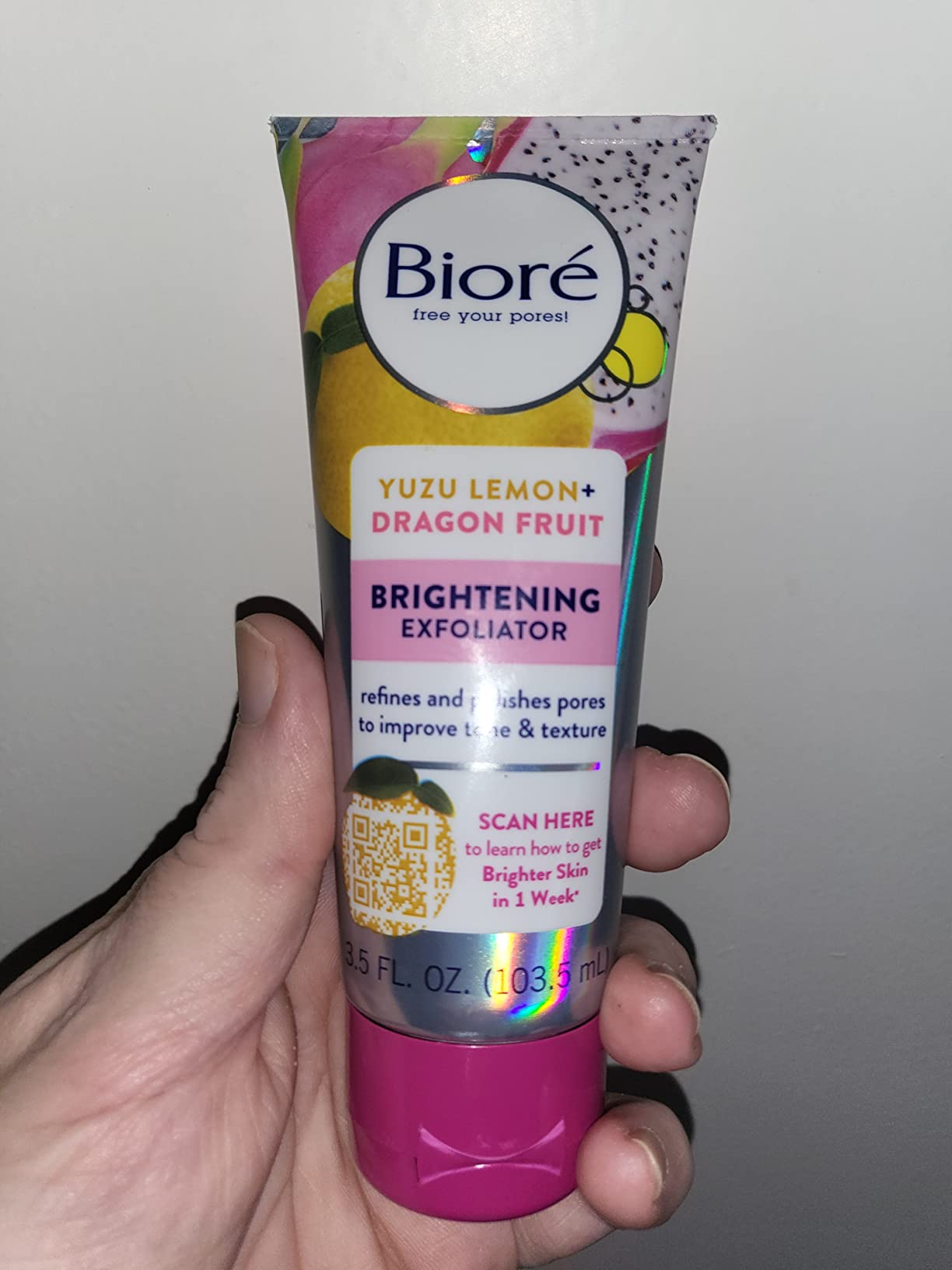 Biore Brightening Exfoliating Scrub, to Exfoliate and Even Skin Tone ...