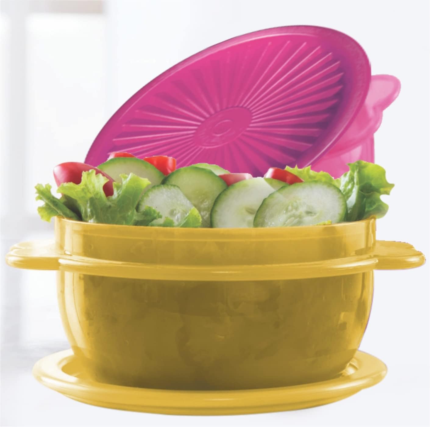 Amazon.com: Tupperware Ceramic Starlet Bowl 400 Ml (Set Of 2), White ...