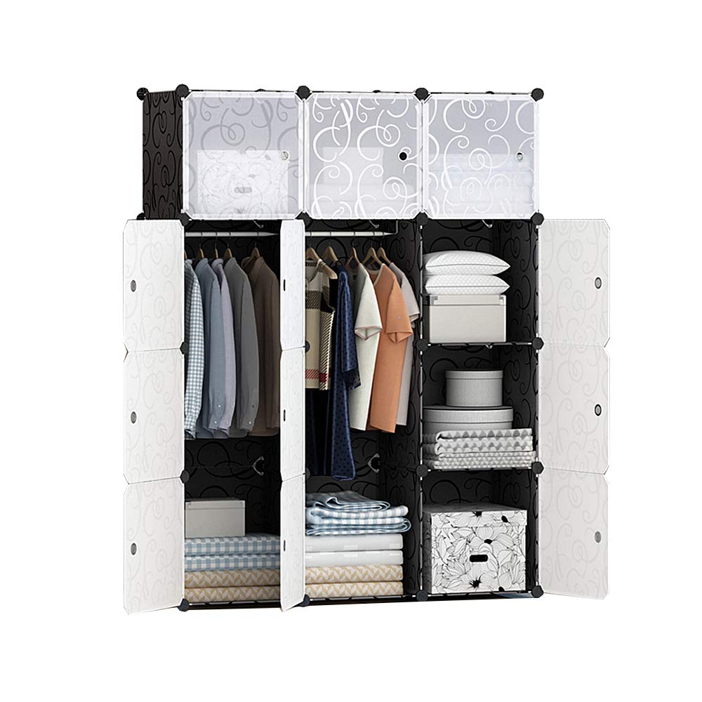 Acornfort My 202 Eco Friendly Polymer Interlocking Wardrode Storage ...