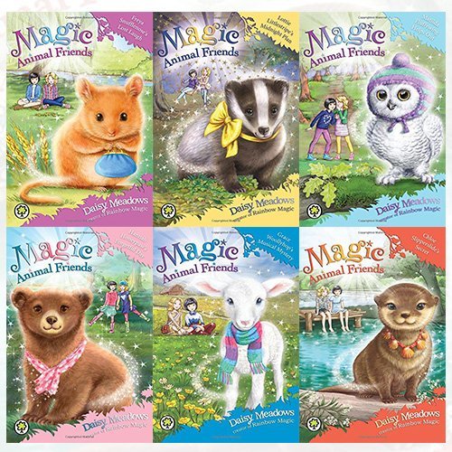 Daisy Meadows Magic Animal Friends Series 6 Books Bundle Collection (16 ...