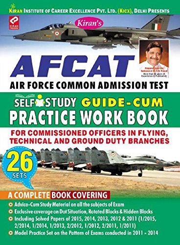 Afcat (Air Force Common Admission Test) Self Study Guide: Practice Work ...